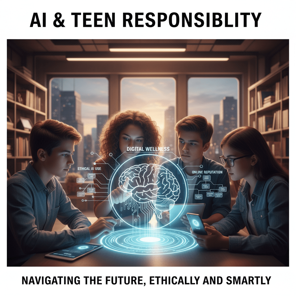 AI and Teen Responsibility: Benefits, Risks and Smart Choices - Jiyofullest
